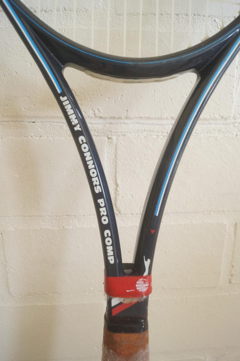 Slazenger Jimmy Connors Pro Comp Autograph Tennis Racquet - Etsy