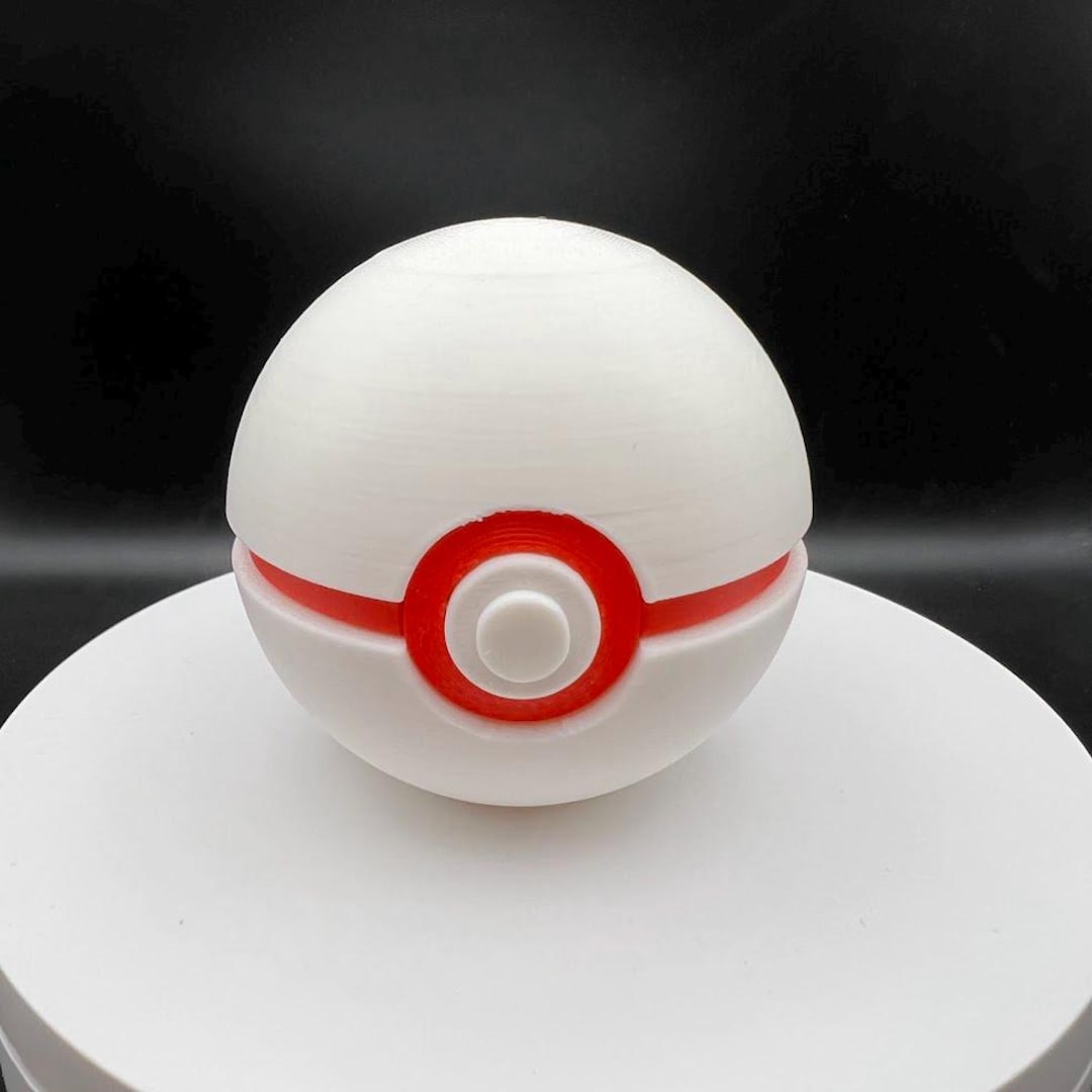 3D Printed Premier Ball Pokeball Decorative Cosplay Accessory - Etsy