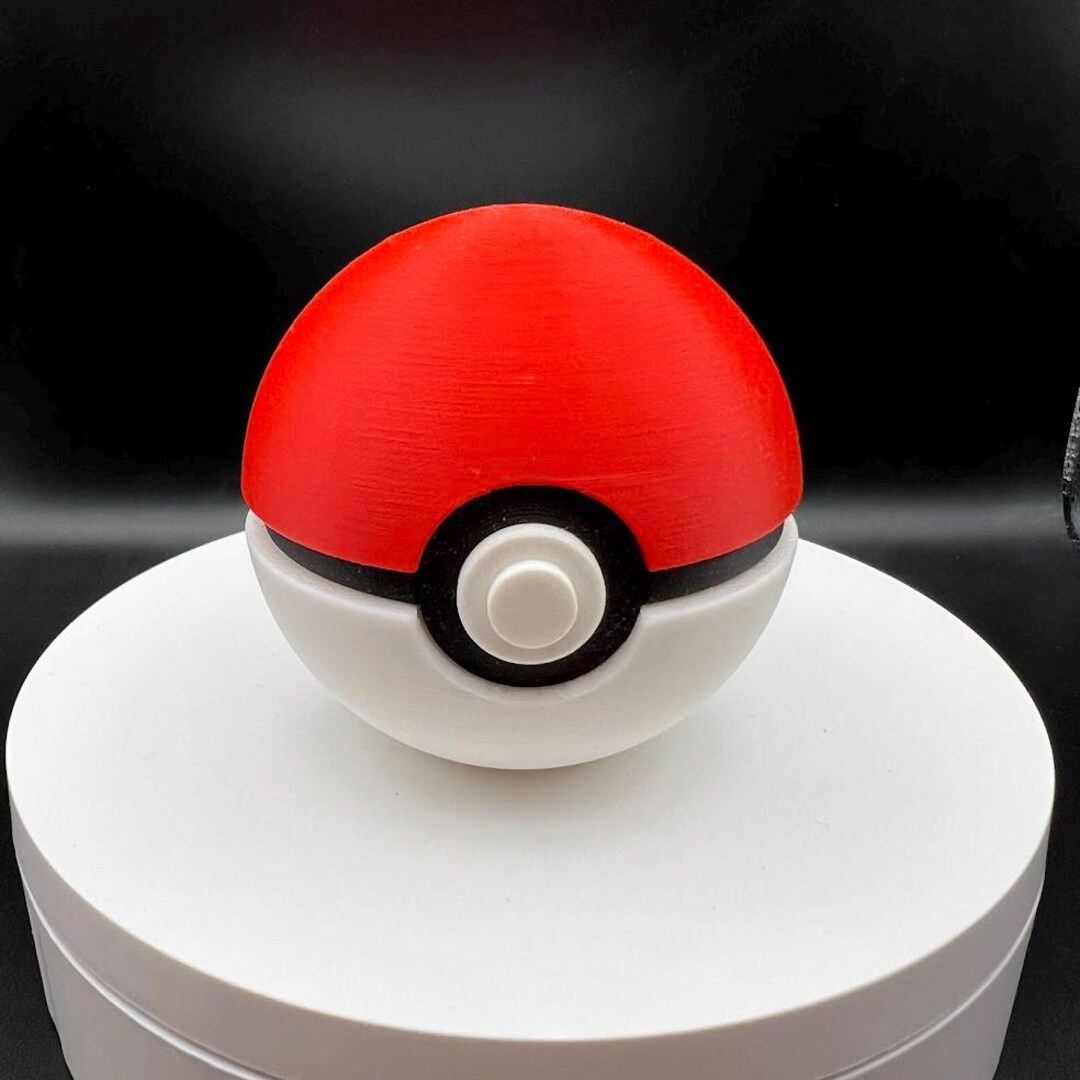 3D Printed Base Pokeball the Original Decorative Cosplay Accessory - Etsy