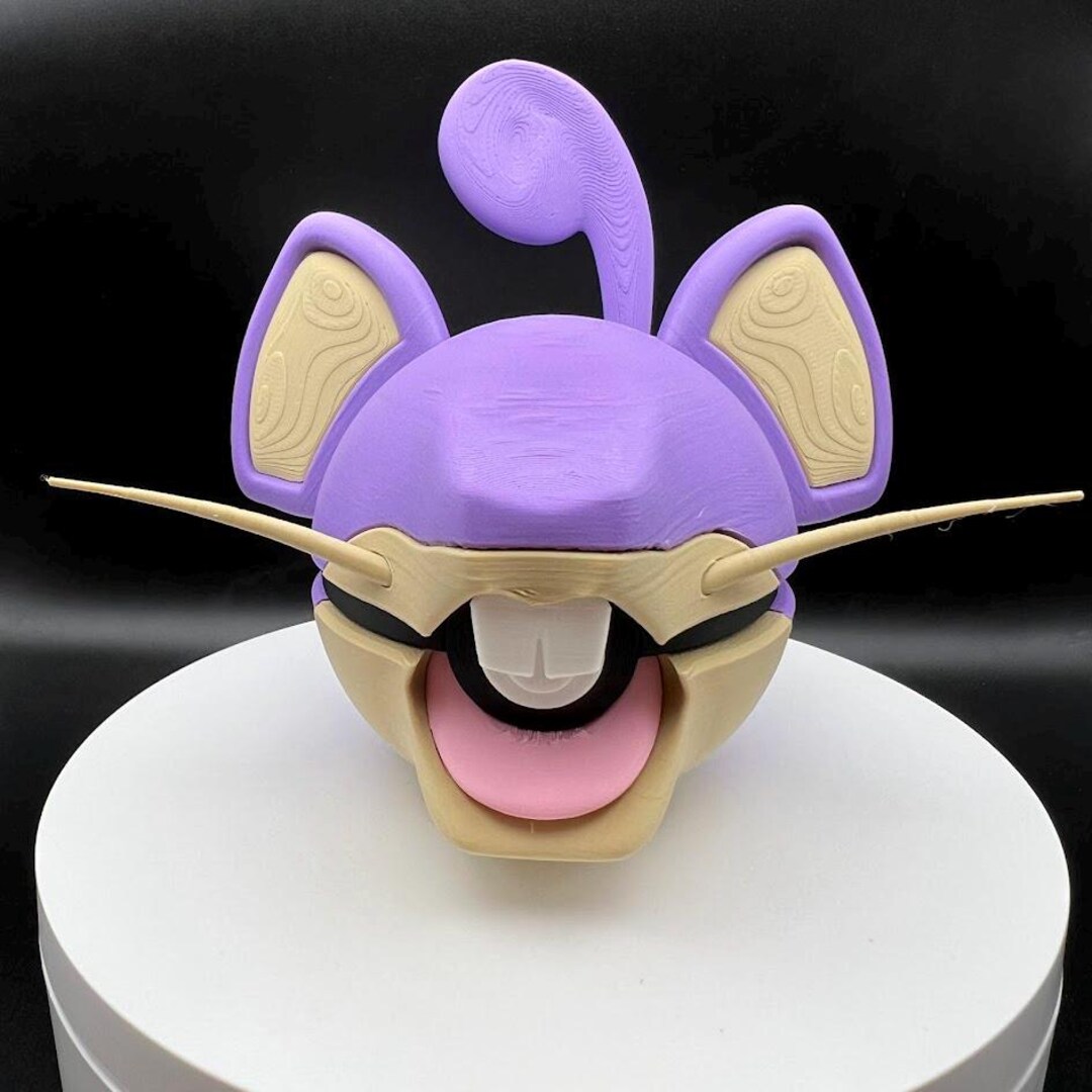 3D Printed Rattata Themed Pokeball Display Piece Cosplay Accessory - Etsy