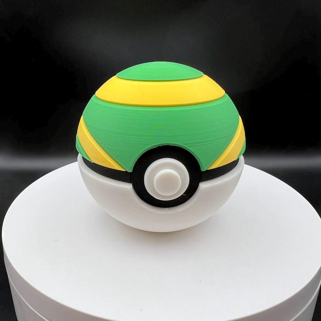 3D Printed Nest Ball Pokeball Decorative Cosplay Accessory - Etsy