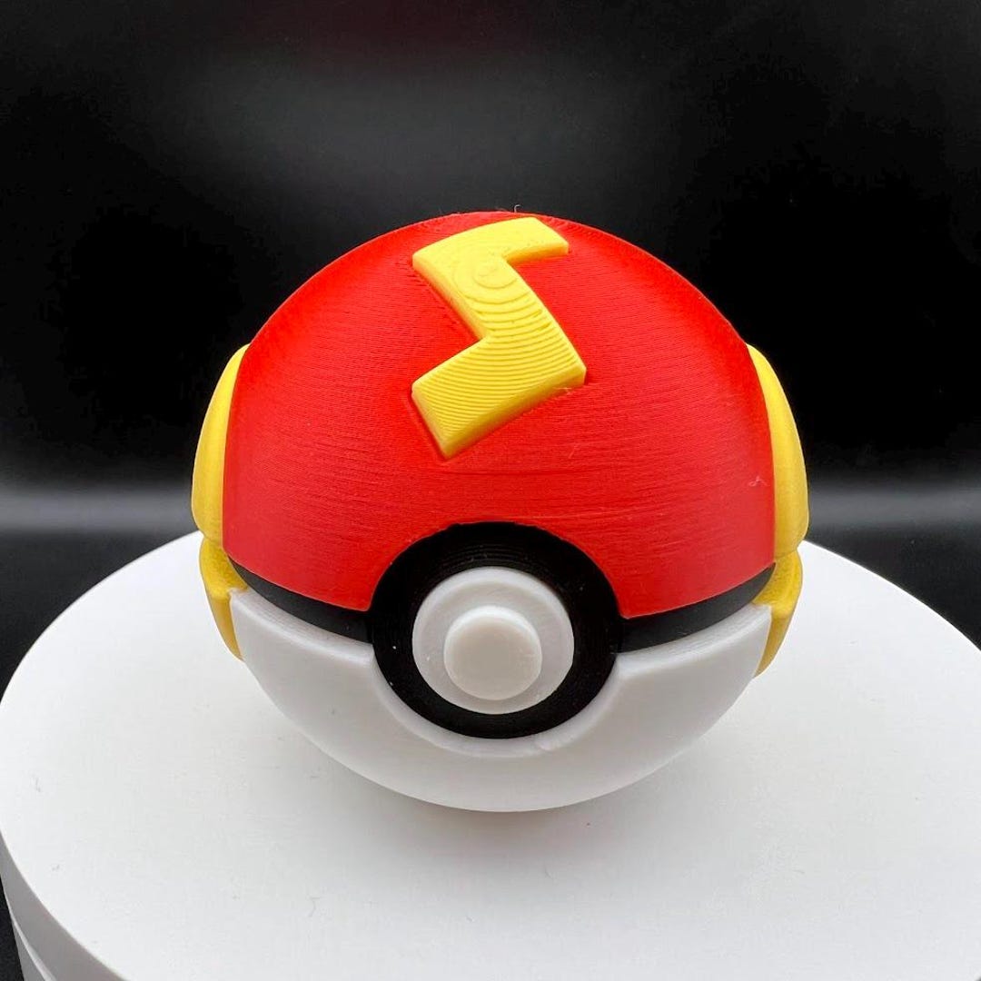 3D Printed Fast Ball Pokeball Decorative Cosplay Accessory - Etsy