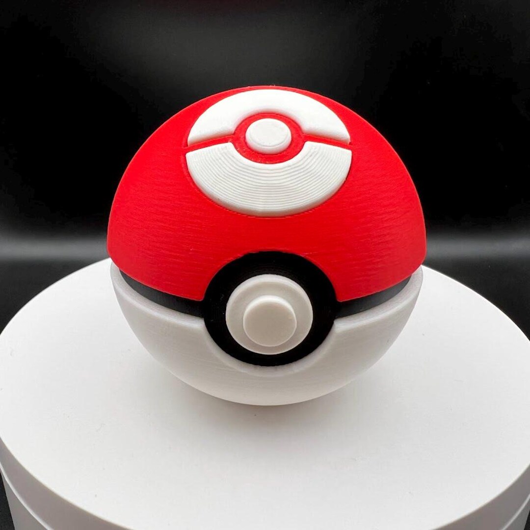 3D Printed Sport Ball Pokeball Decorative Cosplay Accessory - Etsy