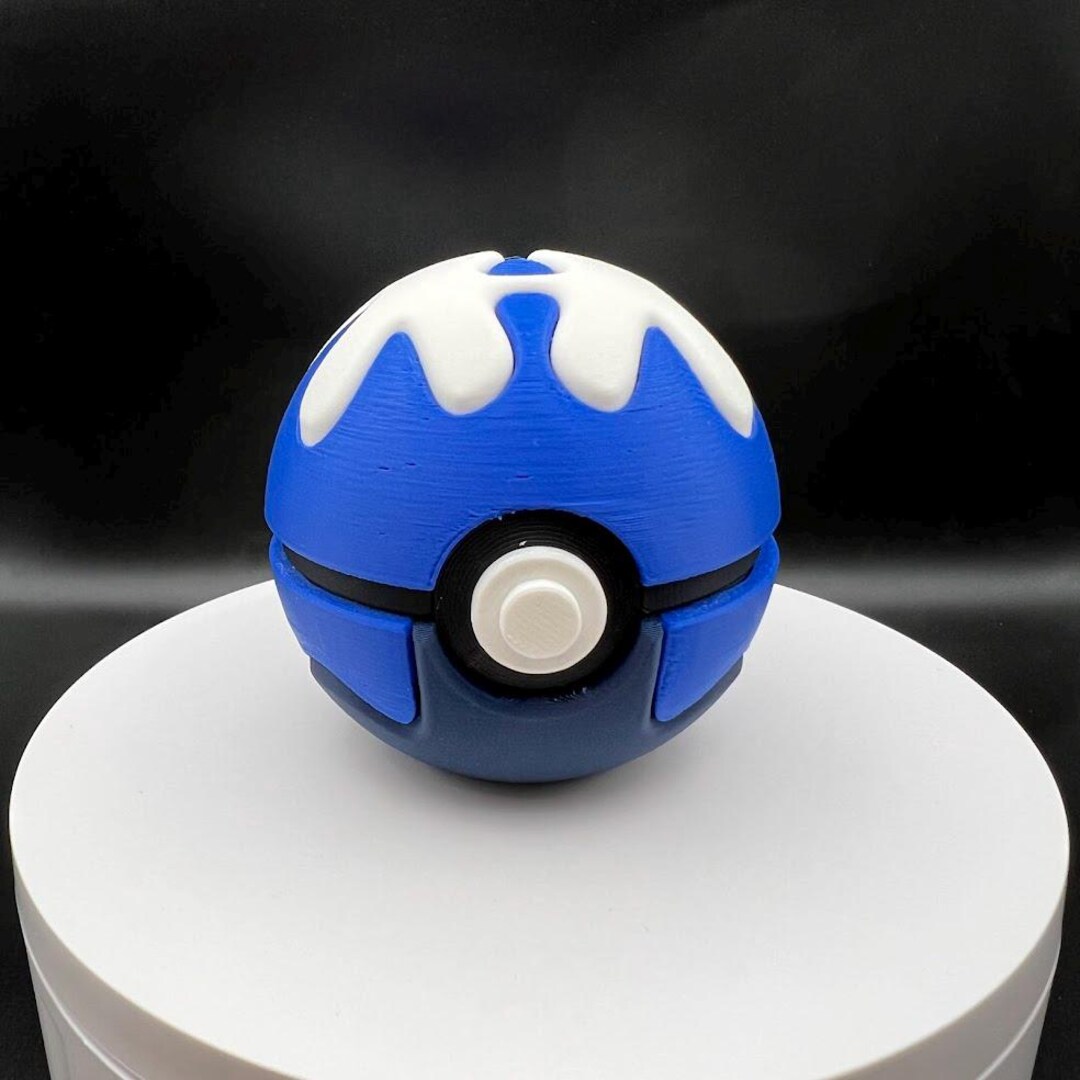 3D Printed Dive Ball Pokeball Decorative Cosplay Accessory - Etsy