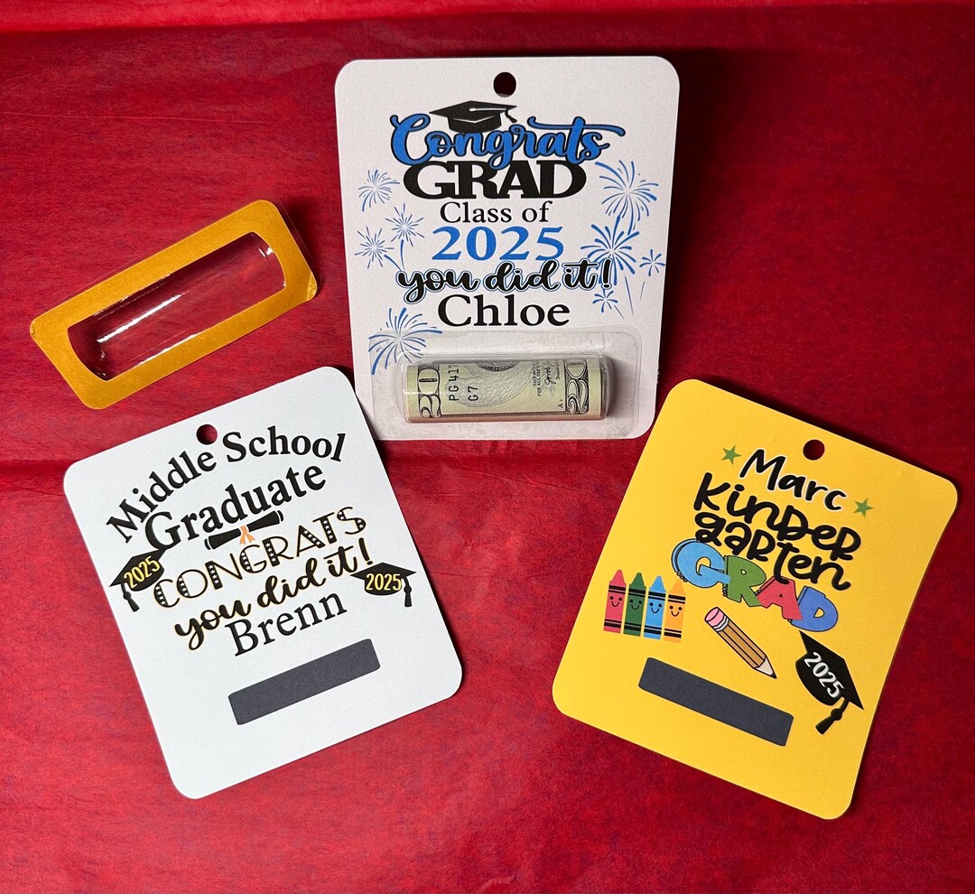Graduation Money Holder; Personalized Money Holder; Class of 2026 ...