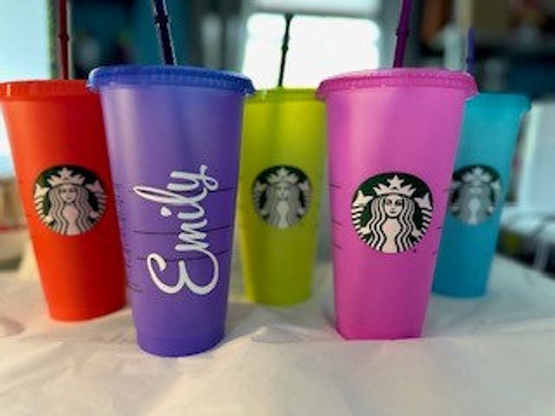 Starbucks UV Color Changing Cups; Sunlight Activated; UV Color Changing ...