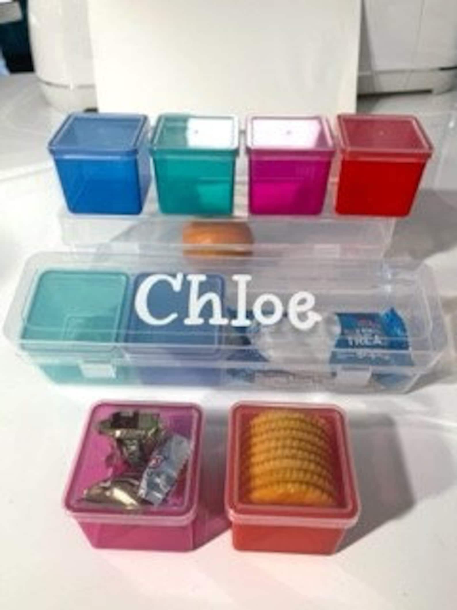 Snack Box Personalized Snack Box Snack Organizer Back to - Etsy