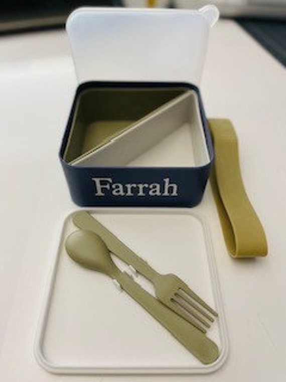 Bento Box Personalized Bento Box School Lunch Work Lunch - Etsy