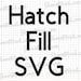 Hatch Fill SVG: Line Pattern for Cricut, Engrave, Color (instant ...