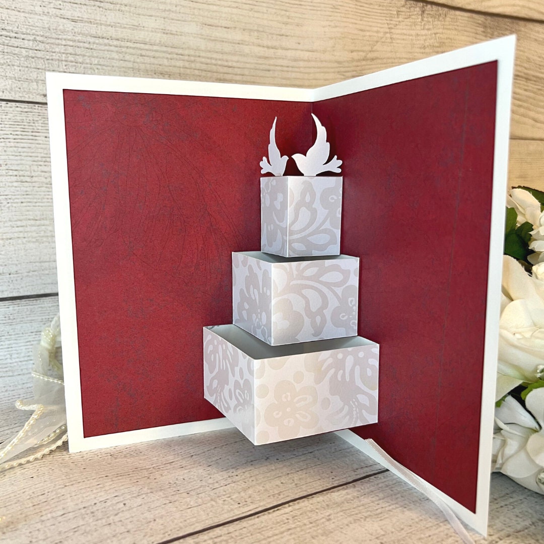 Cake Pop up Card SVG, 3D Greeting Card, Birthday Card SVG, Interactive ...