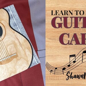 Guitar Card SVG, Card, SVG, Musical Card, Guitar Lover Gift, Digital ...