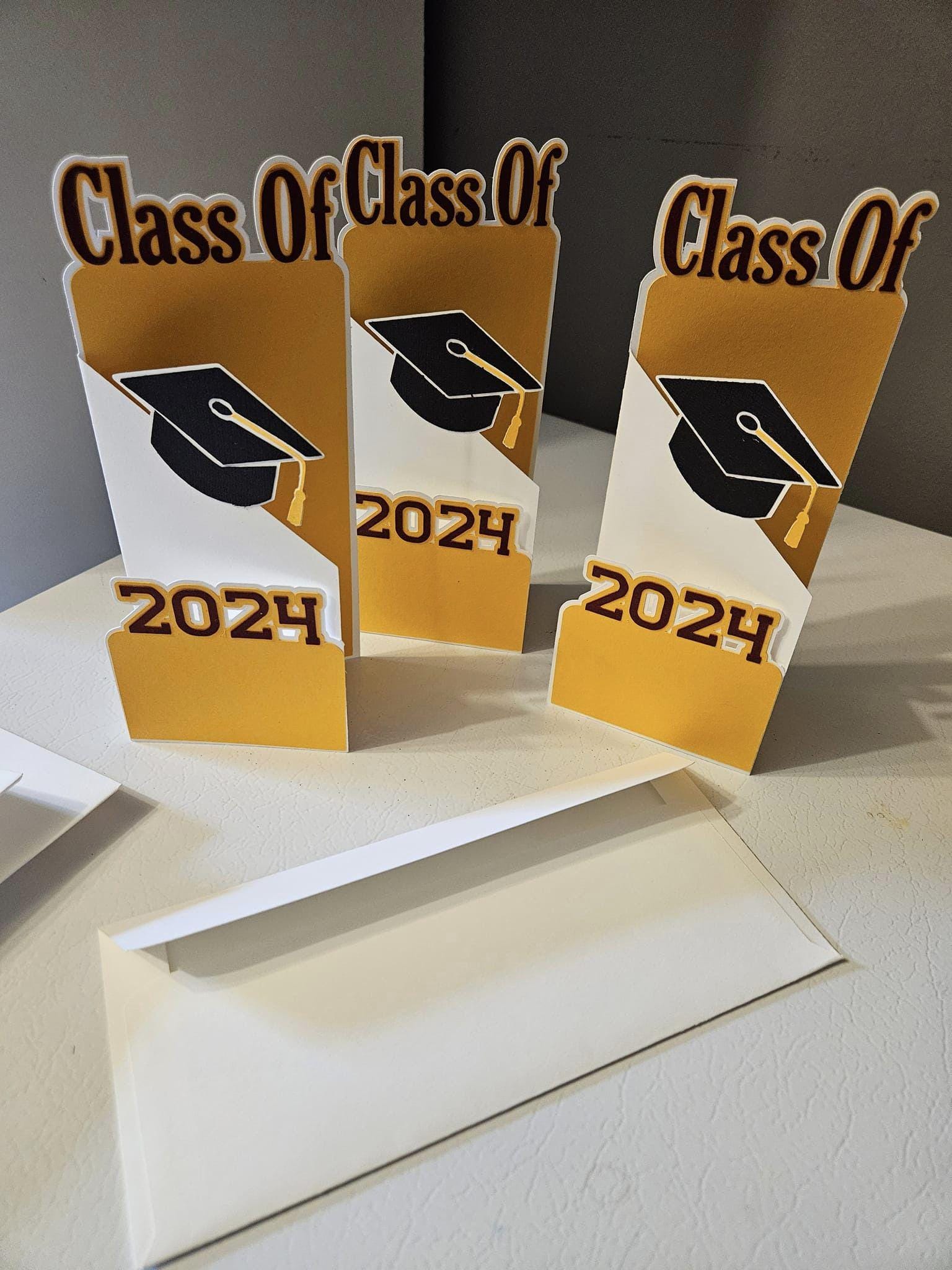 Class of 2024 Graduation Card SVG, Graduation Card SVG, Graduation Card ...