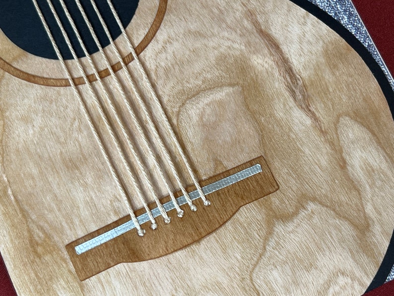 Guitar Card SVG, Card, SVG, Musical Card, Guitar Lover Gift, Digital ...