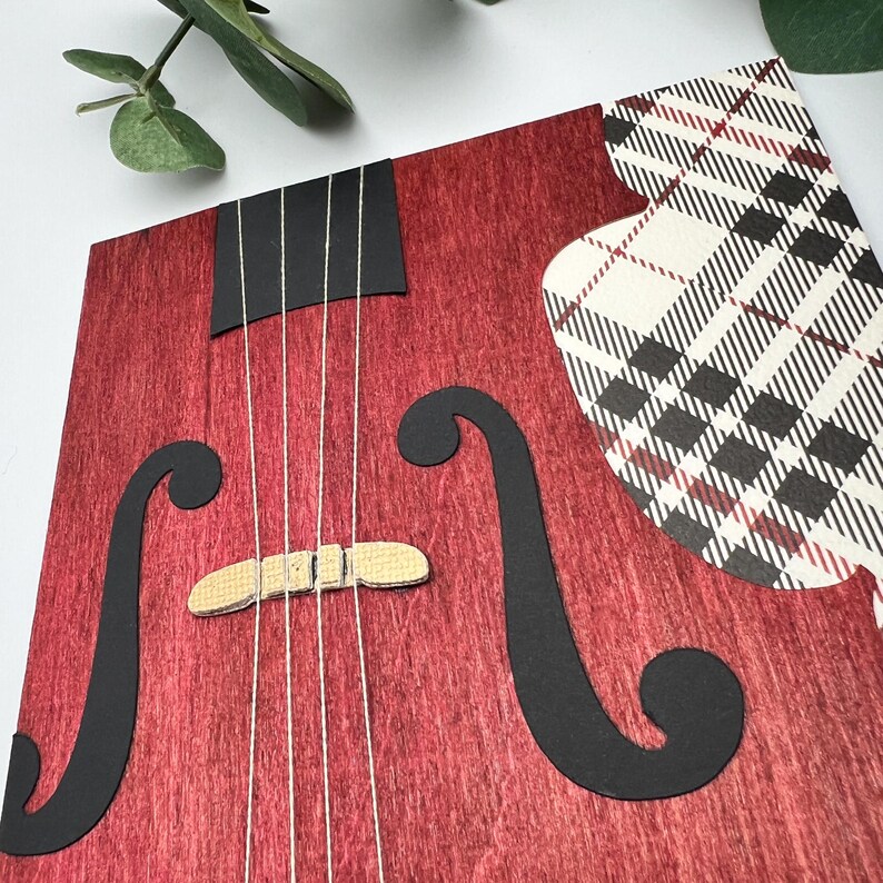 Violin Card SVG, Fiddle Card Svg, Violin Shaped Card Svg, Svg, Cricut ...