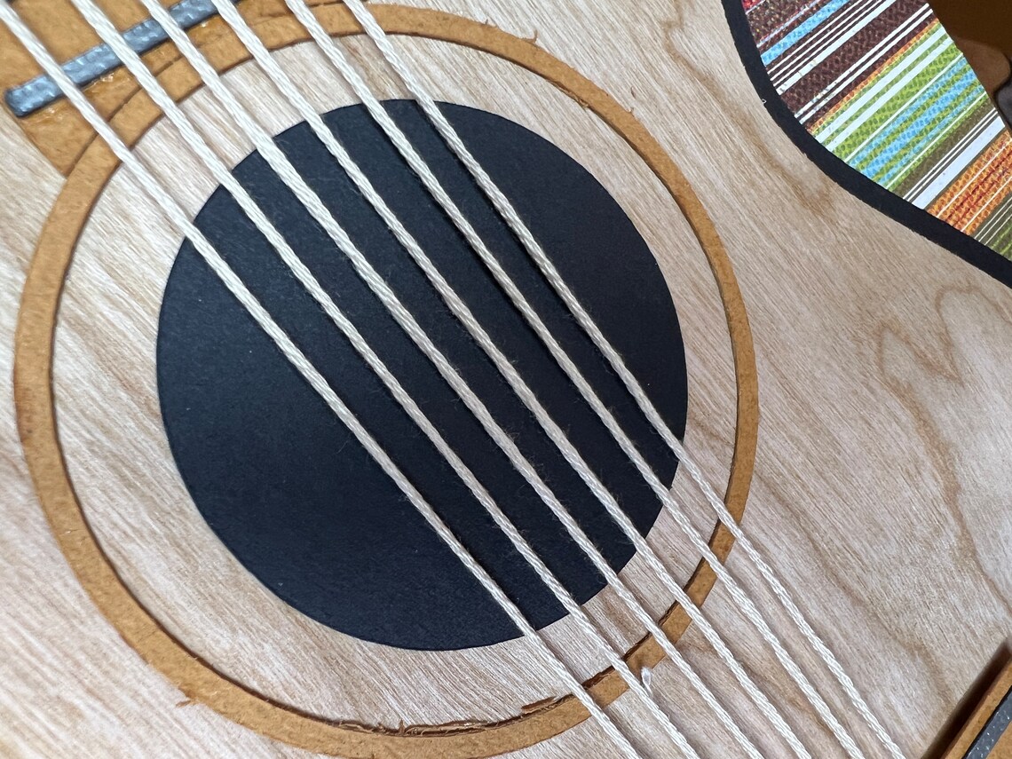 Guitar Card SVG, Card, SVG, Musical Card, Guitar Lover Gift, Digital ...