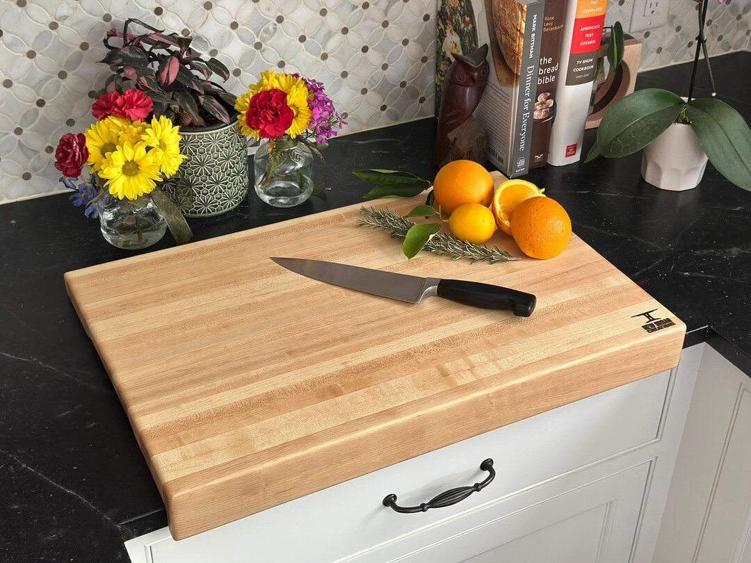 Maple Workhorse Cutting, Kneading, Pastry Board With Stability Lip Edge ...