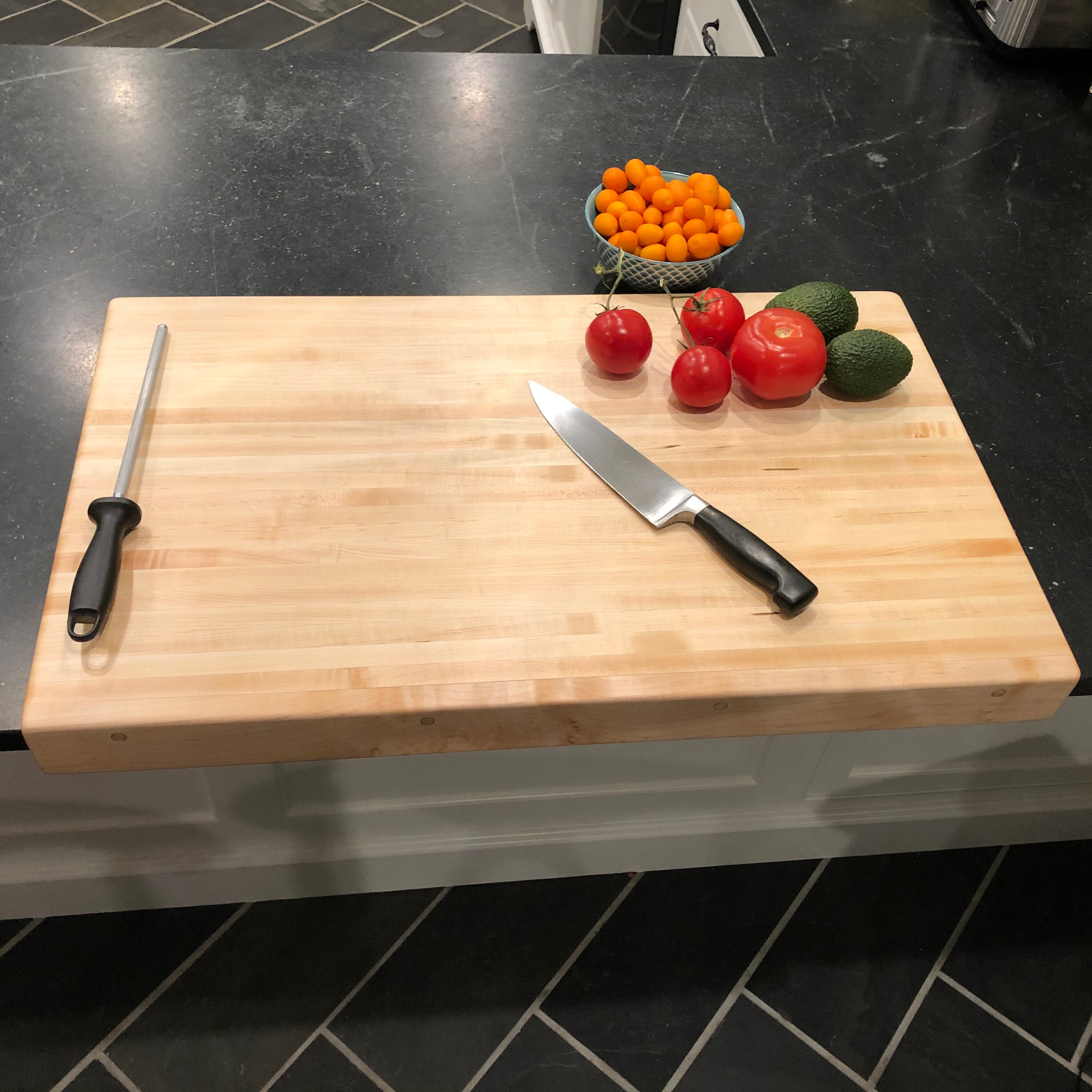 Maple Workhorse cutting kneading pastry board with stability | Etsy