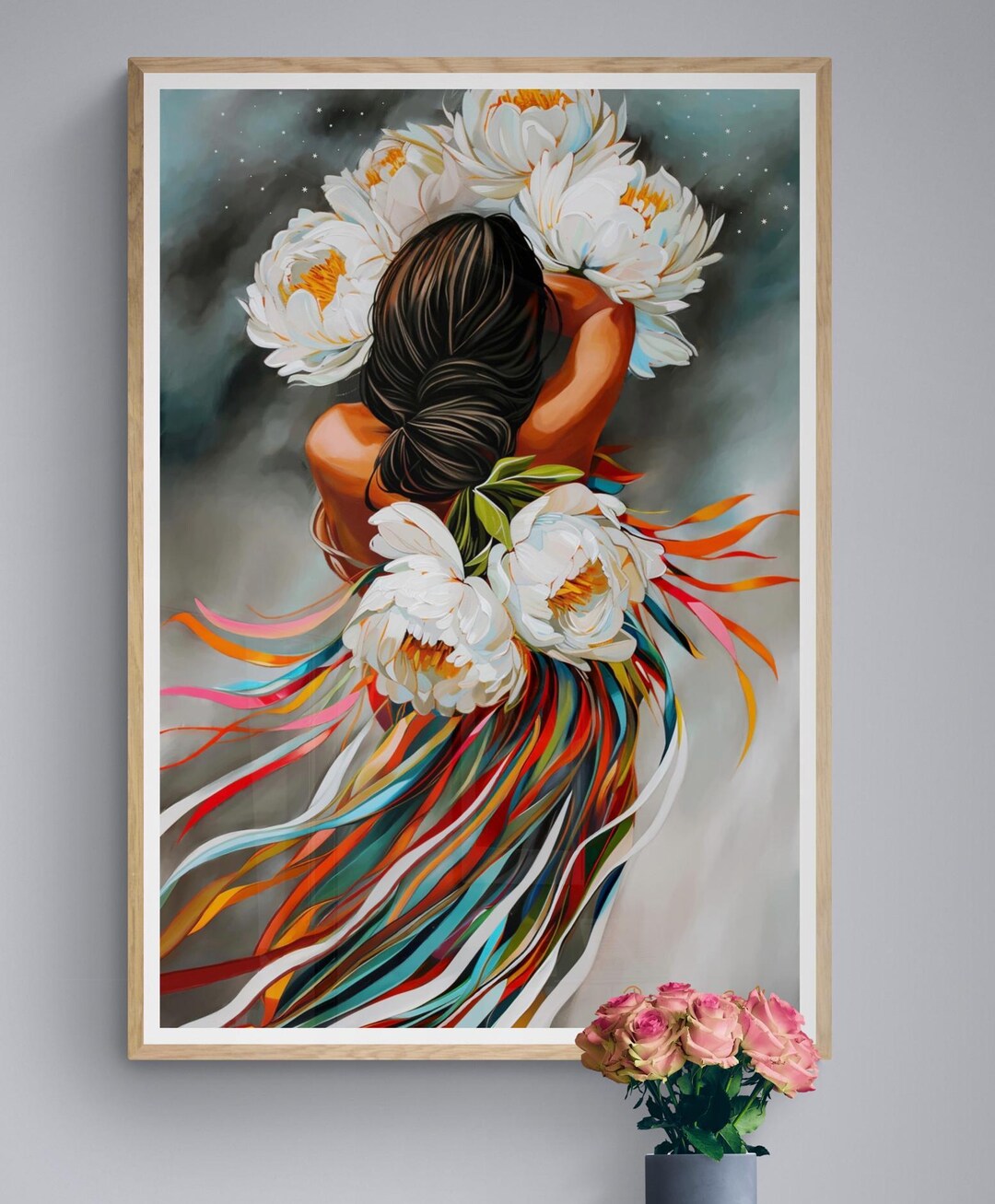 Woven in Colors,forward,women Empowerment Art Print|woman of Colors ...