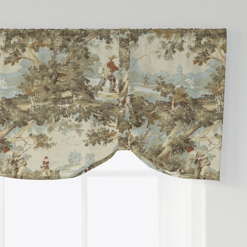 Toile Valance - Etsy