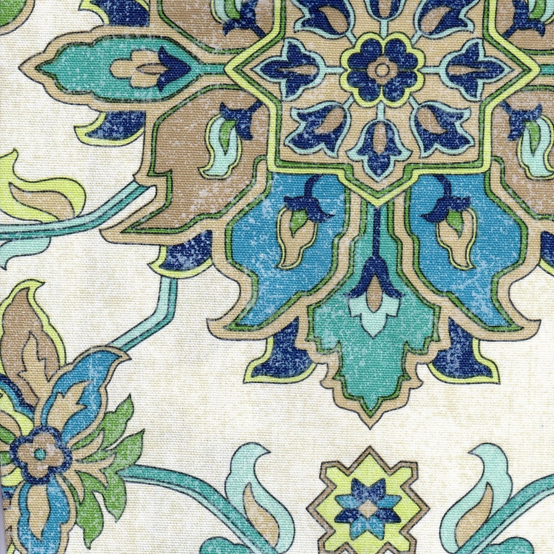 Brooklyn Ocean Fabric Samples From Carolina Linens - Etsy