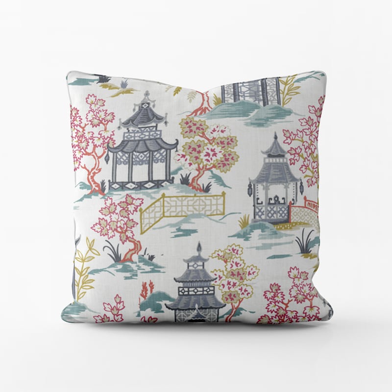 Asian Toile Pillow - Etsy
