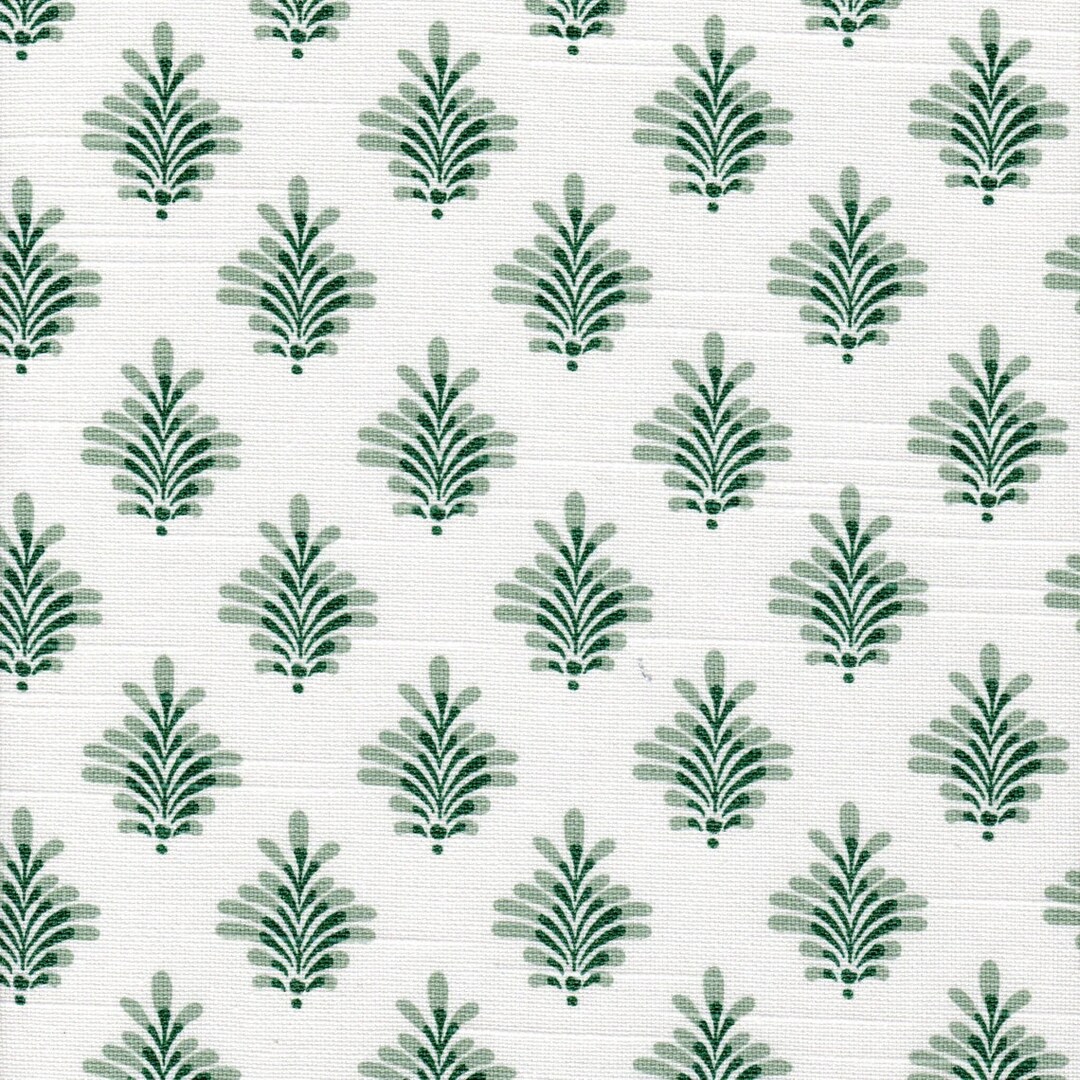 Empress Swag Valance in Dyann Spruce Green Floral - Small Scale - Etsy