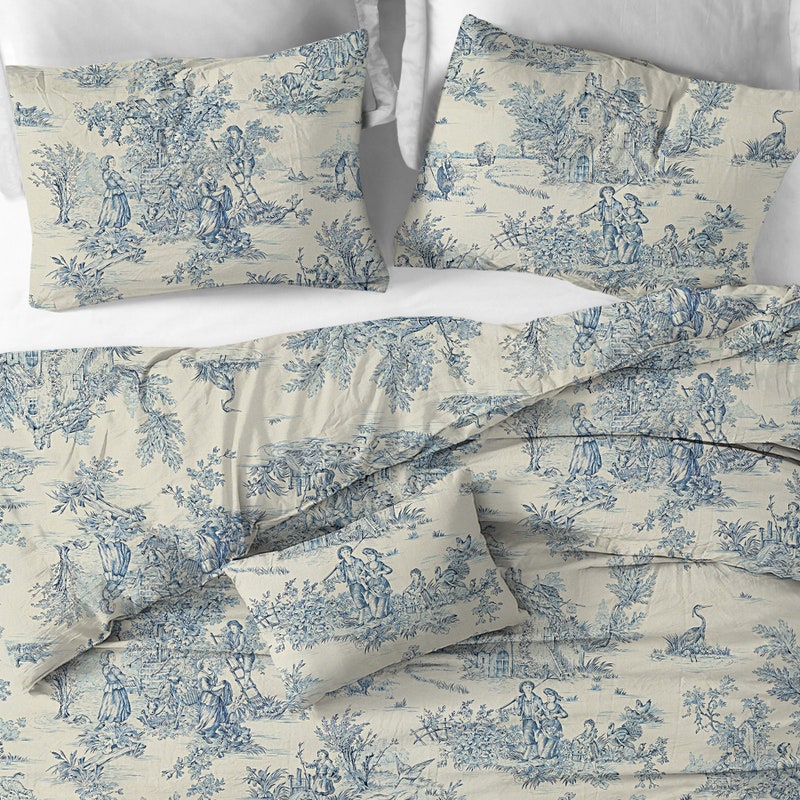 Toile Sheets - Etsy