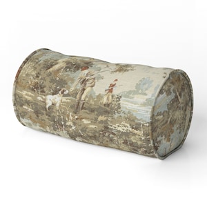 Decorative Throw Pillows in Avondale Vintage Sportsman Toile- Hunting ...