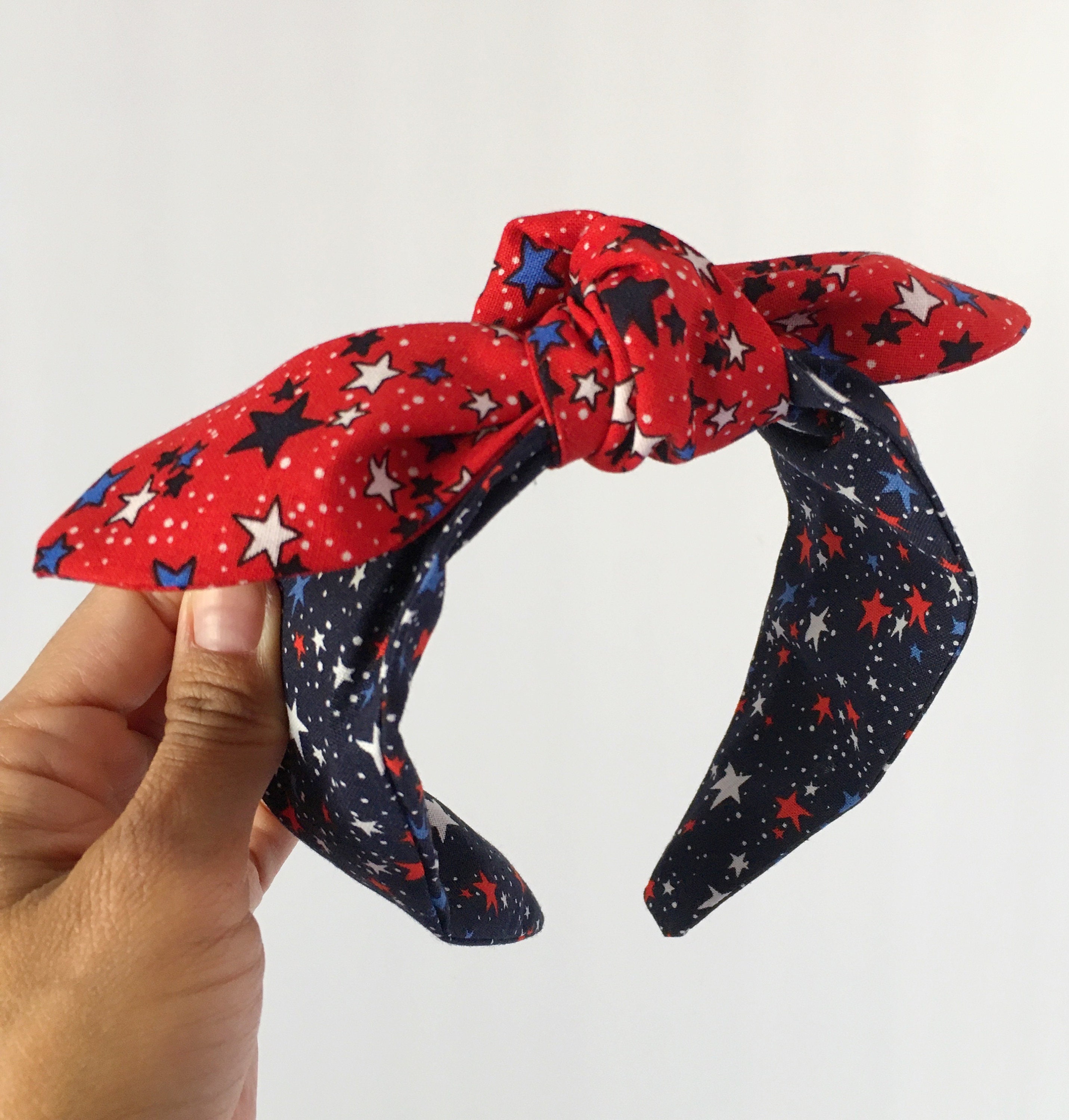 4th of July Headband, Memorial Day Headband, USA Stars Headband ...