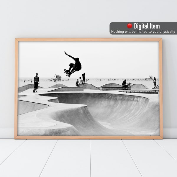 Skateboard Poster - Etsy
