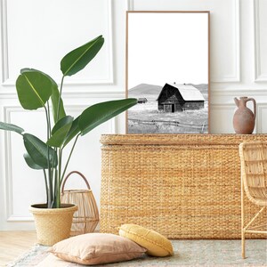 Old Barn Print, Farmhouse Wall Art, Printable Wall Decor, Rustic Farm ...