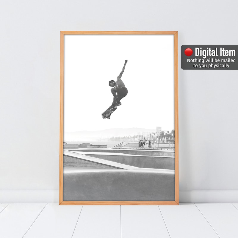 Skateboard Poster - Etsy