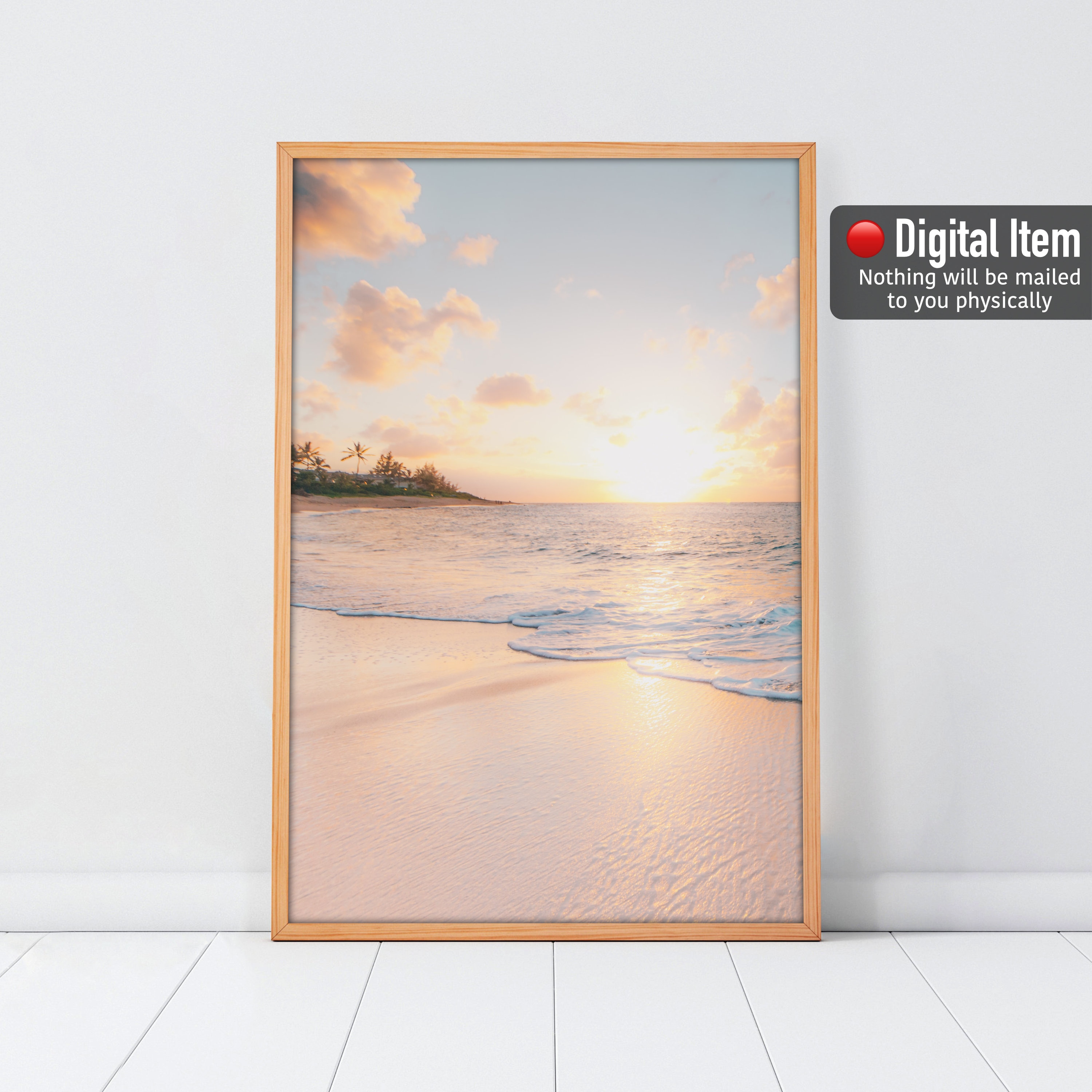 Coastal Set of 2 Prints Summer Beach Print Set Tropical | Etsy