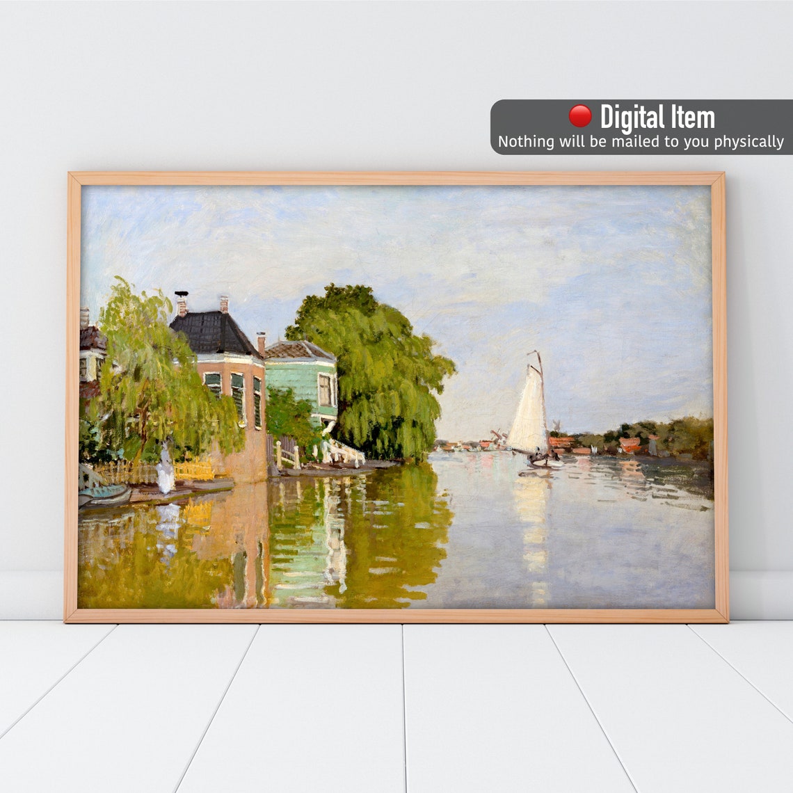 Claude Monet Vintage Print Printable Wall Art Vintage - Etsy