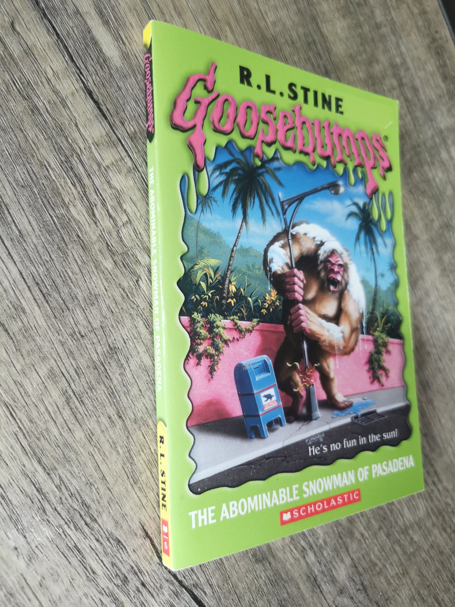 Goosebumps 38 the Abominable Snowman of Pasadena R. L. - Etsy