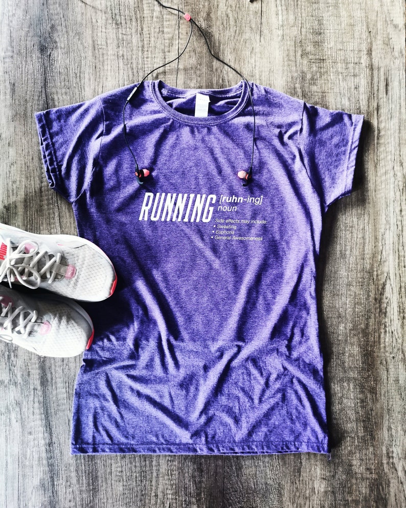 Funny Running T-shirt for Her Running Shirt 5k Marathon - Etsy Canada