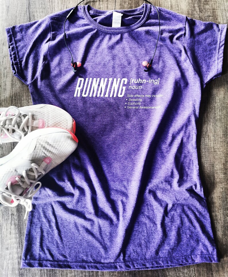 Funny Running T-shirt for Her Running Shirt 5k Marathon - Etsy Canada