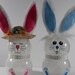 Light up Easter Bunny, Bunny Décor, Easter Décor, Bunny Lovers - Etsy