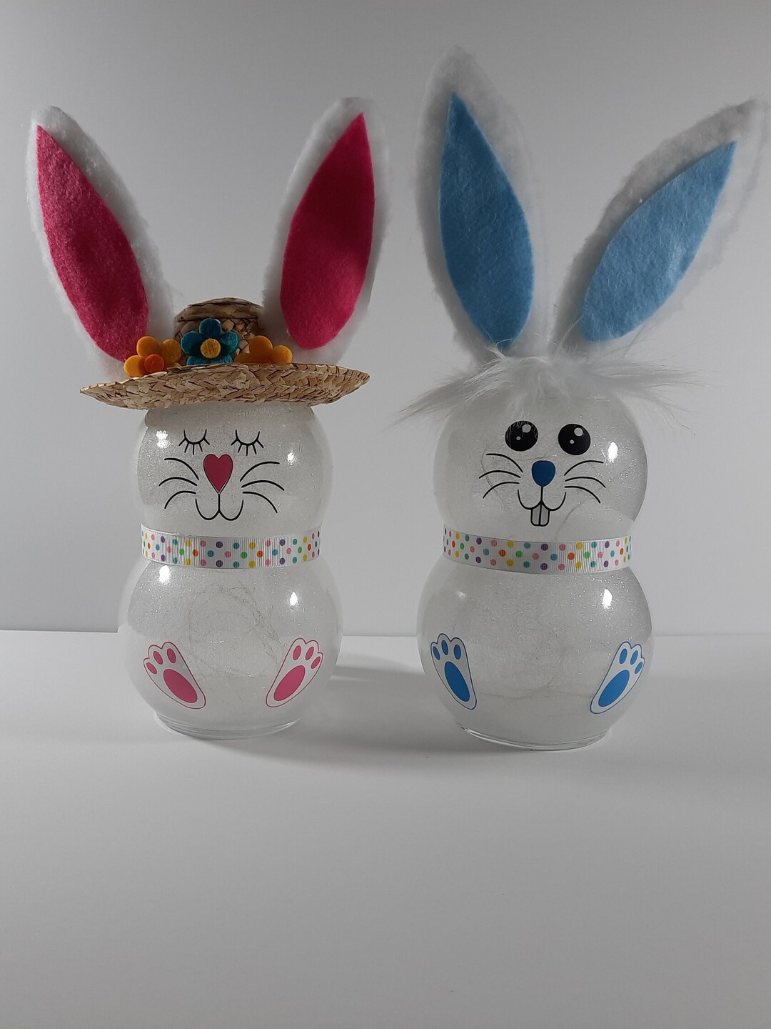 Light up Easter Bunny, Bunny Décor, Easter Décor, Bunny Lovers - Etsy
