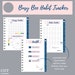 The Busy Bee Habit Tracker With Hyperlinks for Use in Goodnotes ...