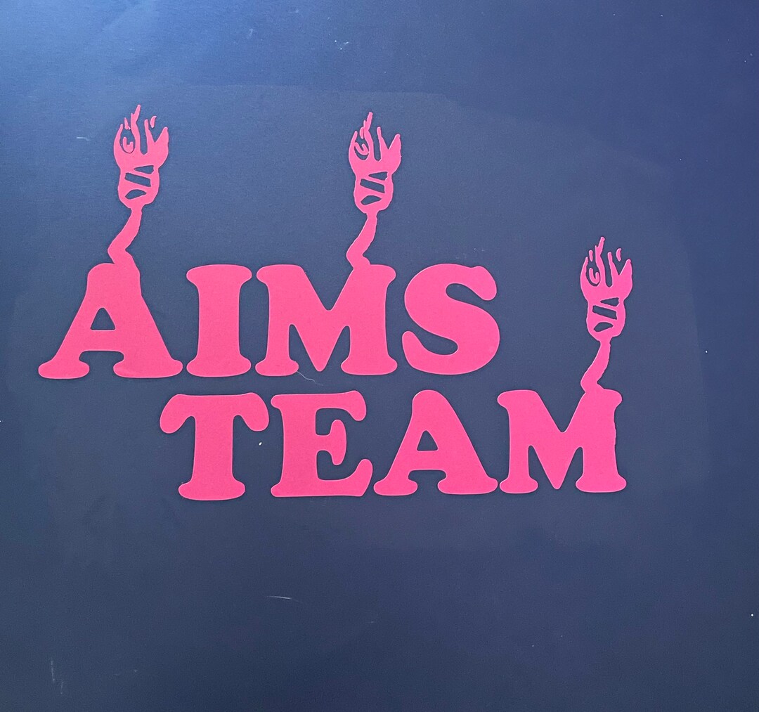 Aim’s Team Decal Decal - Etsy