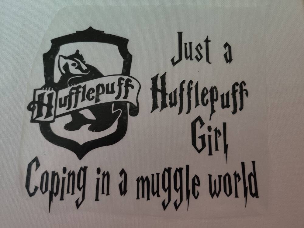 HP Inspired H Girl Coping in a Muggle World - Etsy
