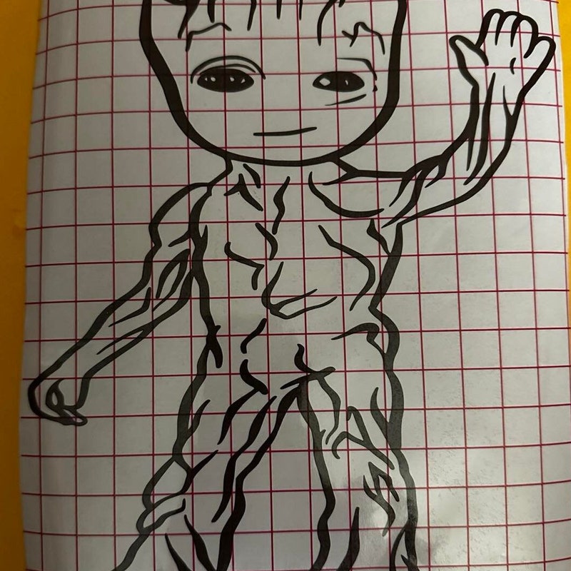 Baby Groot Decals - Etsy