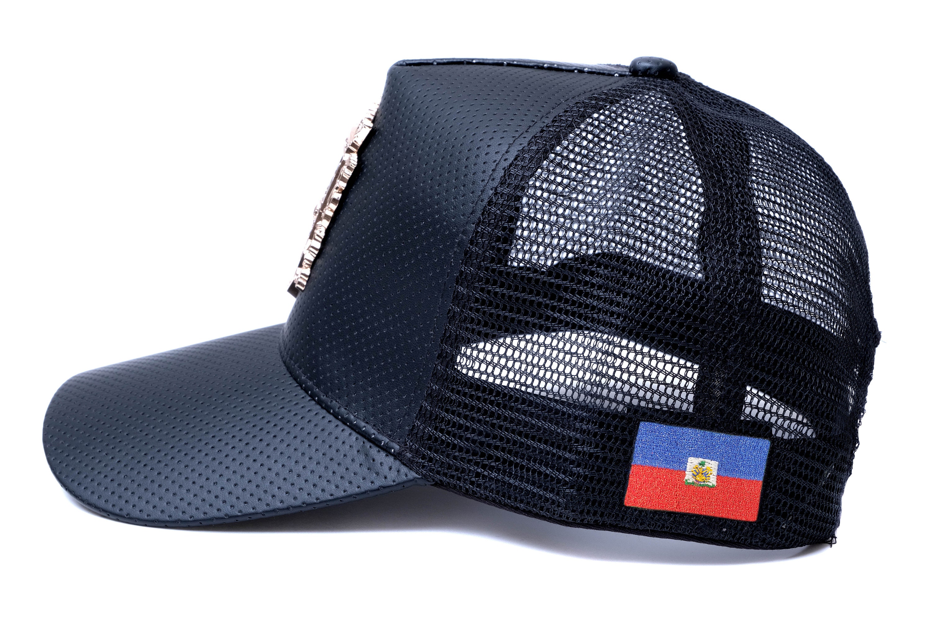 Haitian Hats Haiti Gold Coat of Arms Hat Haitian Shield - Etsy UK