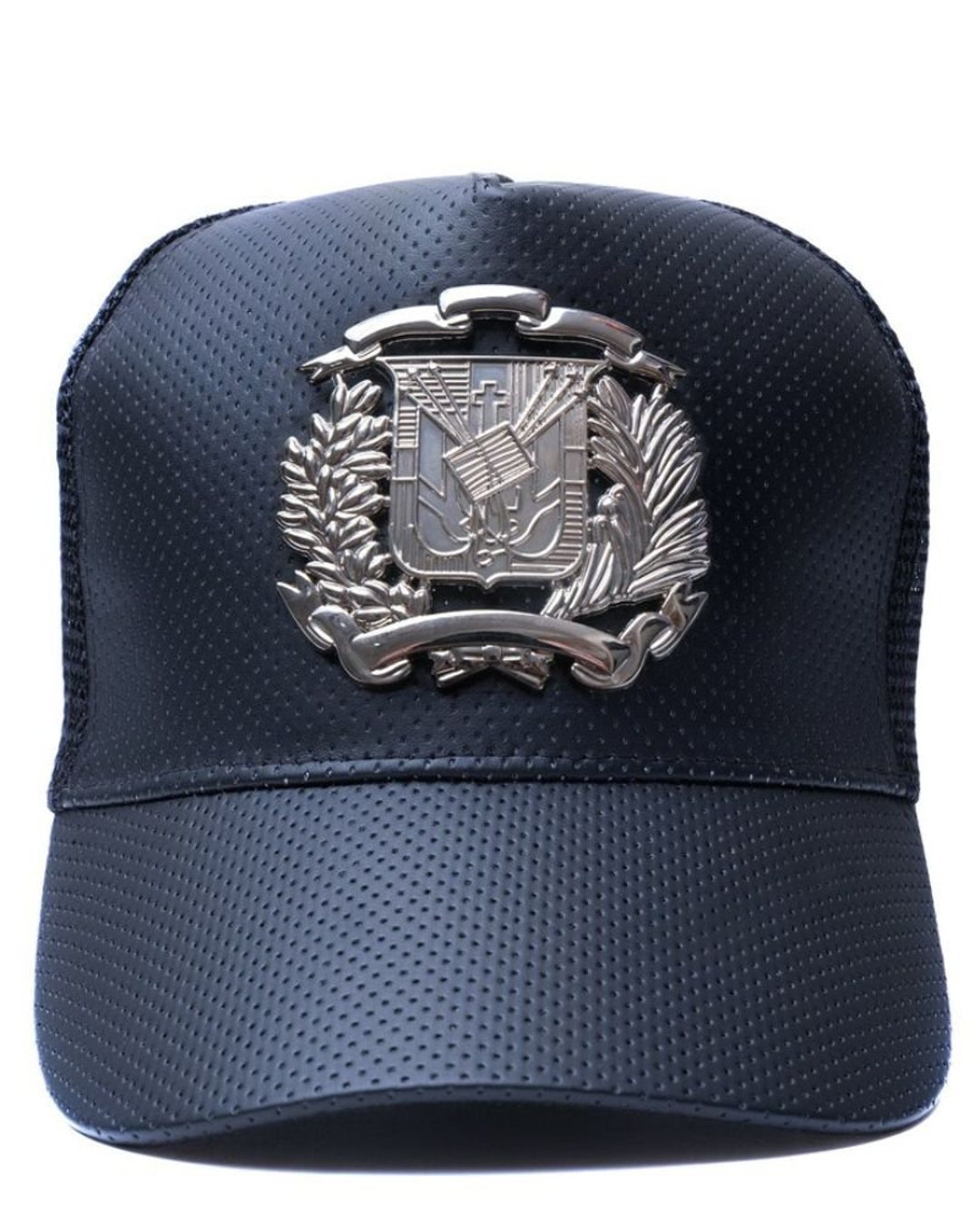 Dominican Republic Silver Badge Hat, Dominican Flbaseball Cap ...