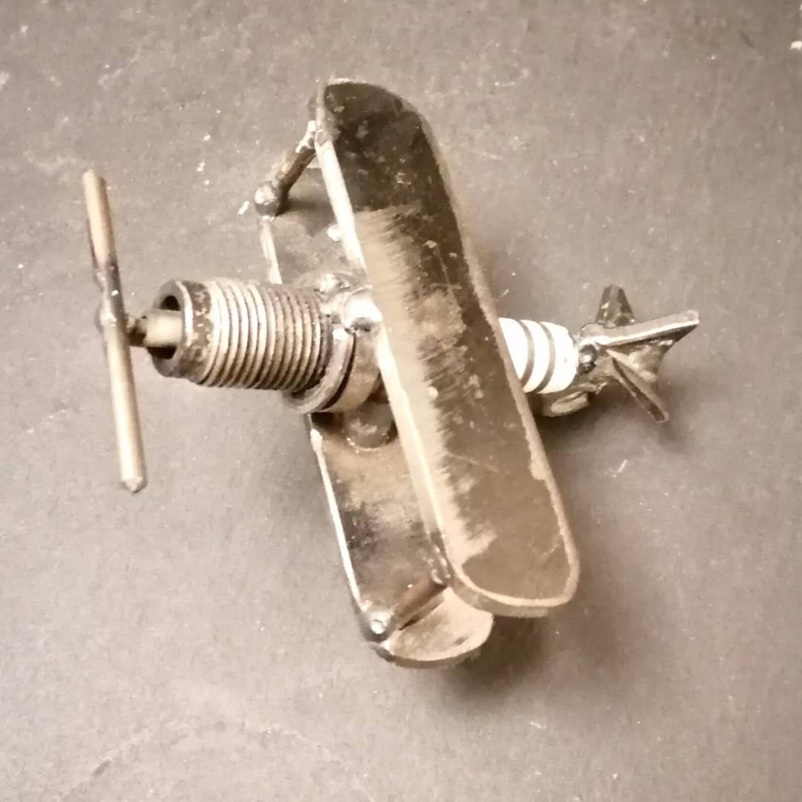 Bi Plane Spark Plug Plane - Etsy