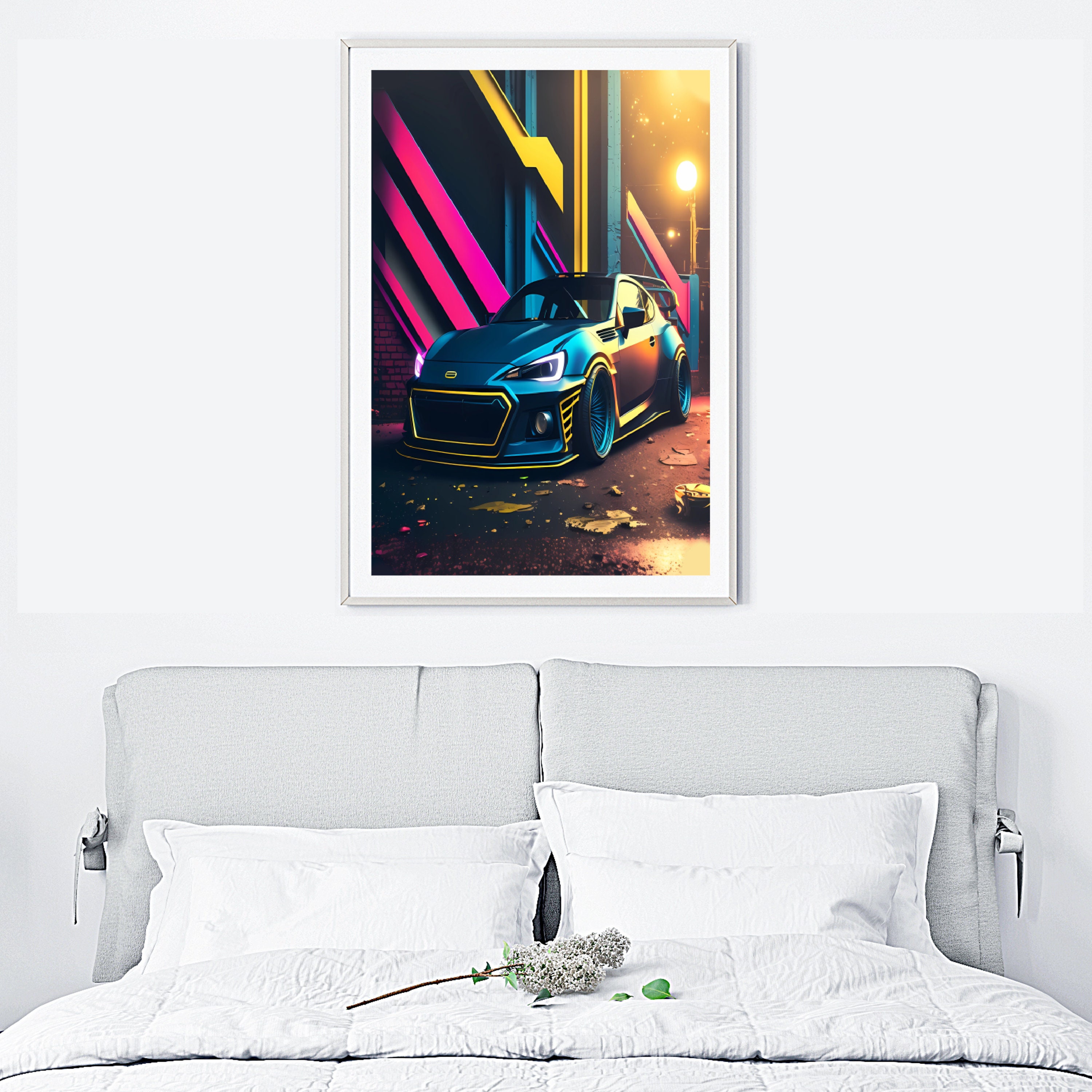 Digital Download Pack - Subaru Brz Car Poster- Double PACK SET ...