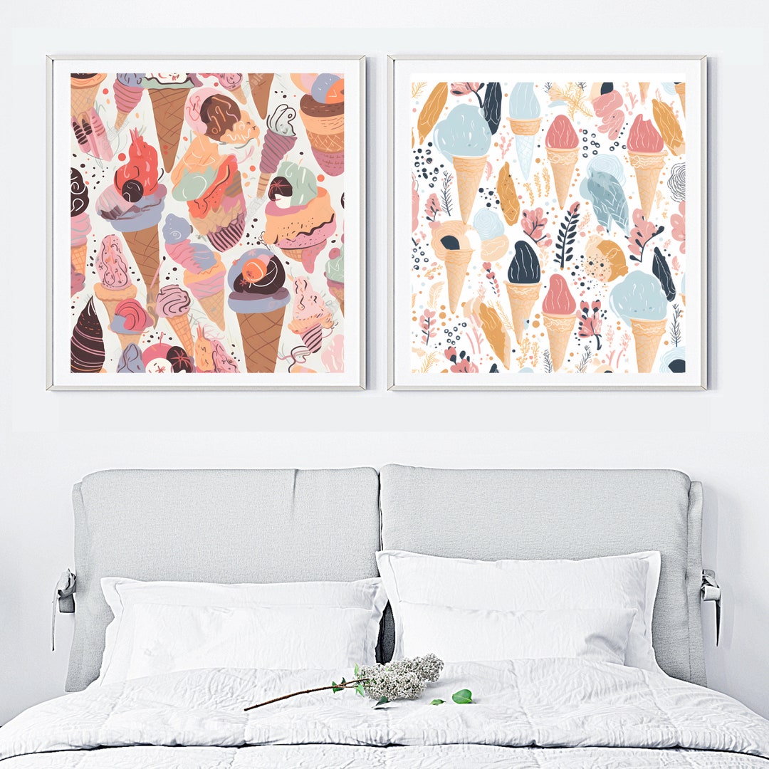 Digital Download Pack - Sundae Funday - 2 -PACK SET - PRINTABLE - Ice ...