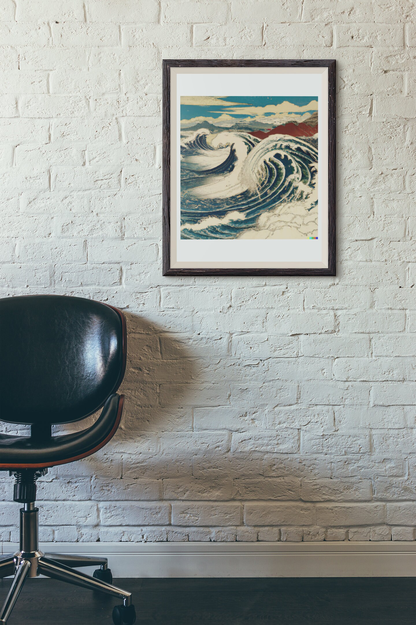 Digital Download Pack Japanese Art Print of a Giant Wave, Ukiyo-e Style ...