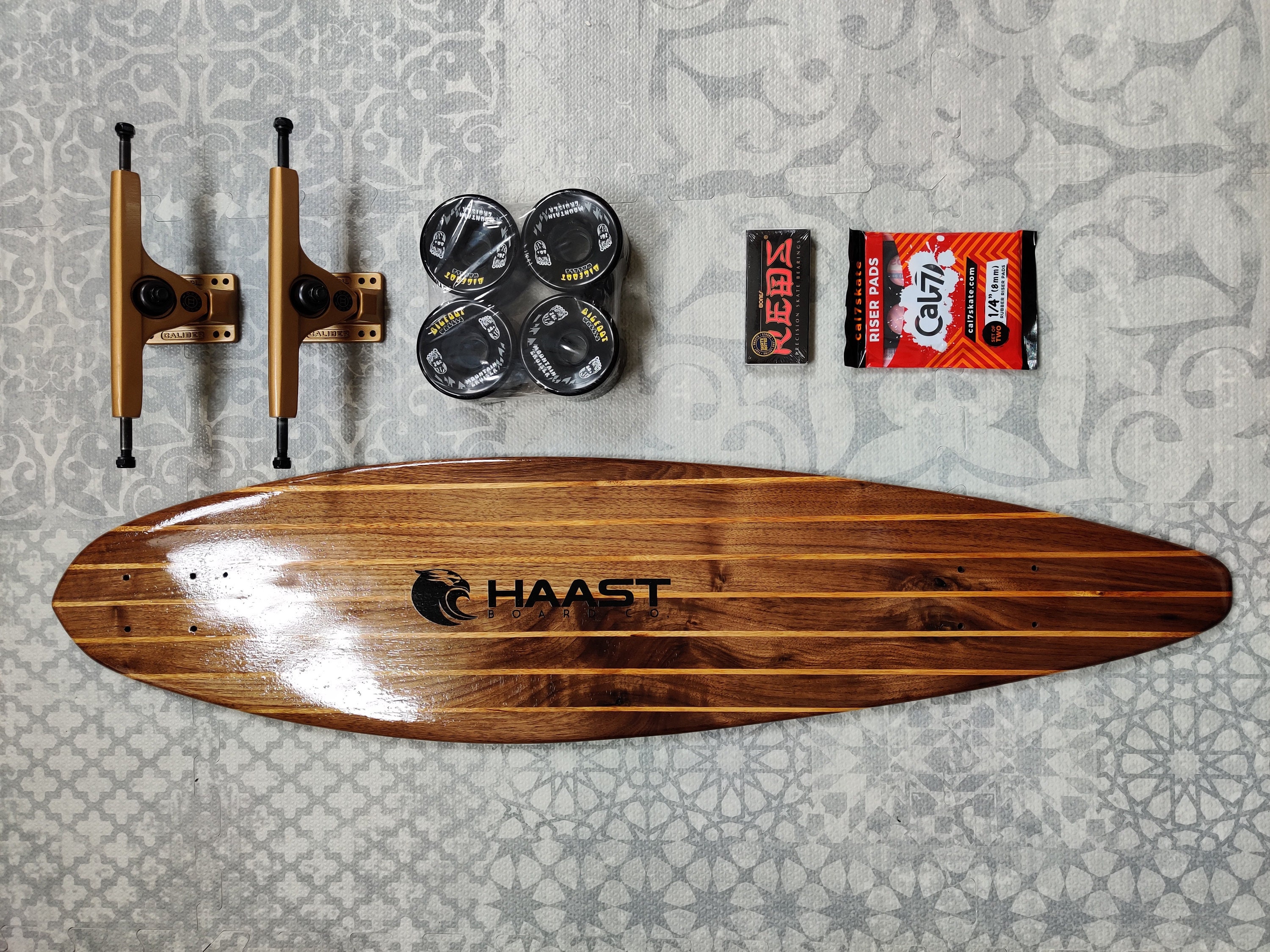 36" Longboard - Walnut - Etsy